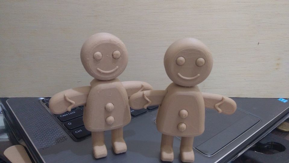 Free STL file Gingerbread Man・3D printable object to download・Cults