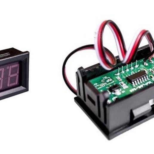 Download free STL file Voltmeter Screen Cover • 3D print design ・ Cults