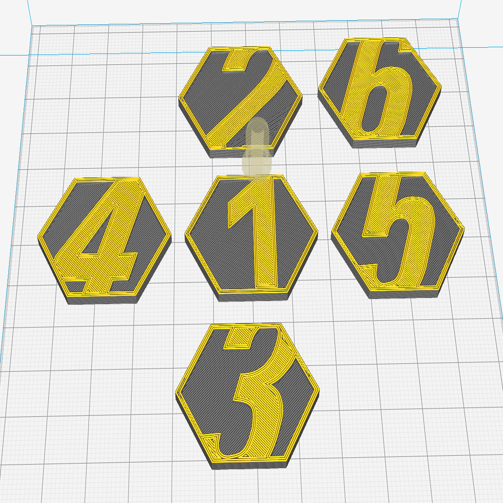 Free 3D file Set of 6 objective markers - Reworked・3D printer model to ...