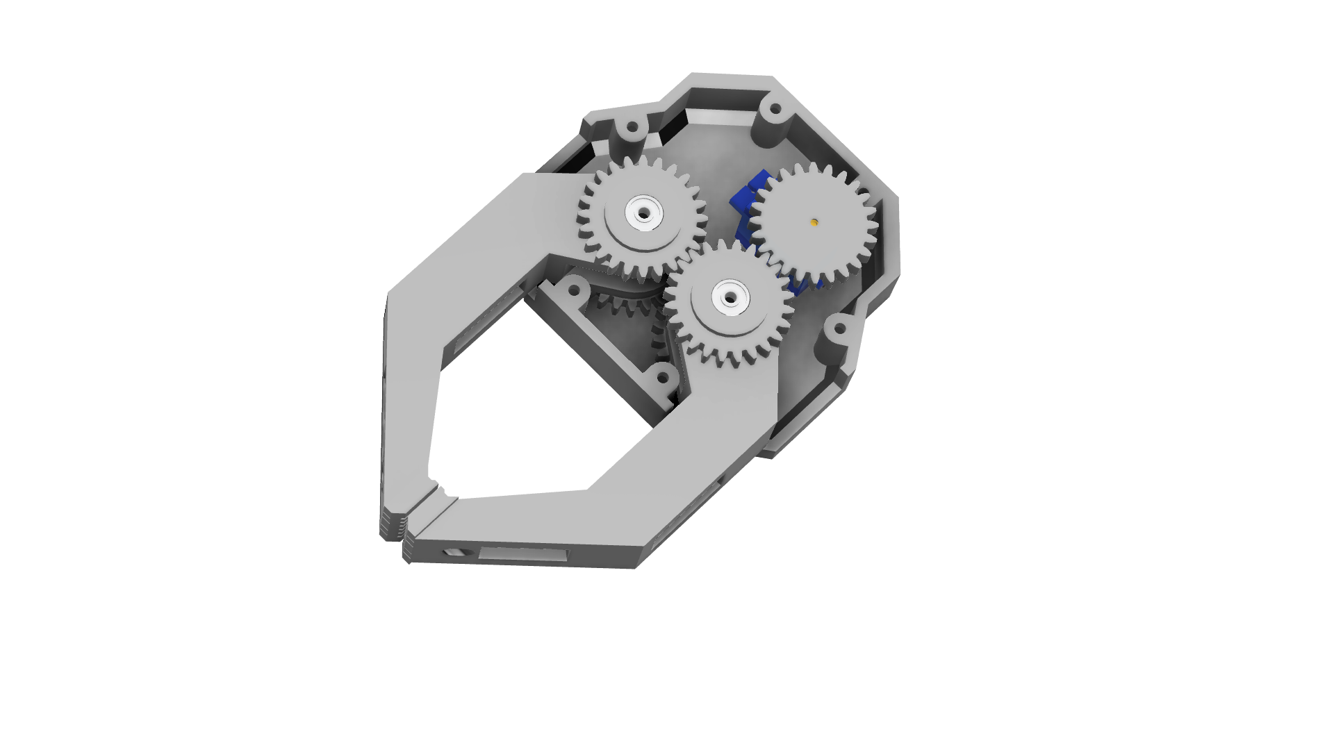 STL file Servo Robotic Hand ・Model to download and 3D print・Cults