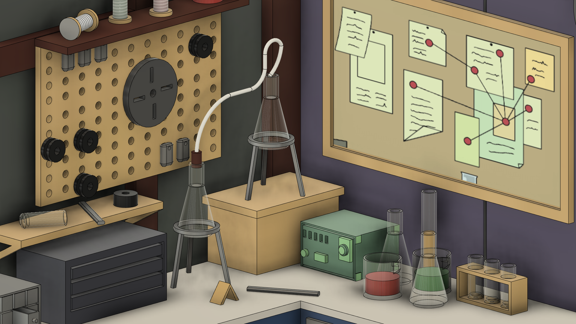 STL file Rick and Morty Garage 🔮・3D printing design to download・Cults