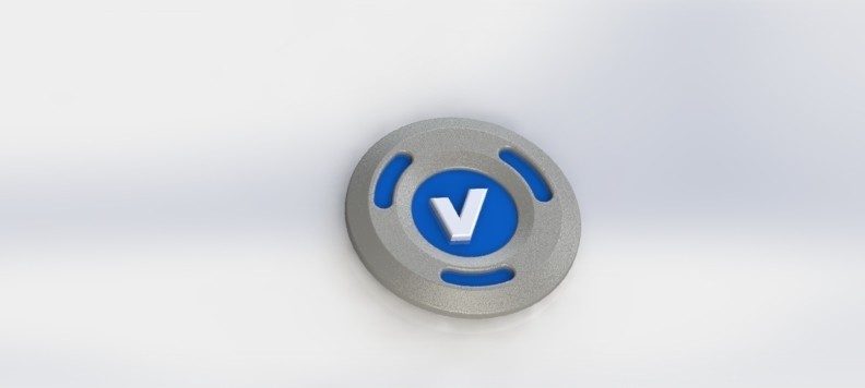 Free STL file Two-color V-bucks・Design to download and 3D print・Cults