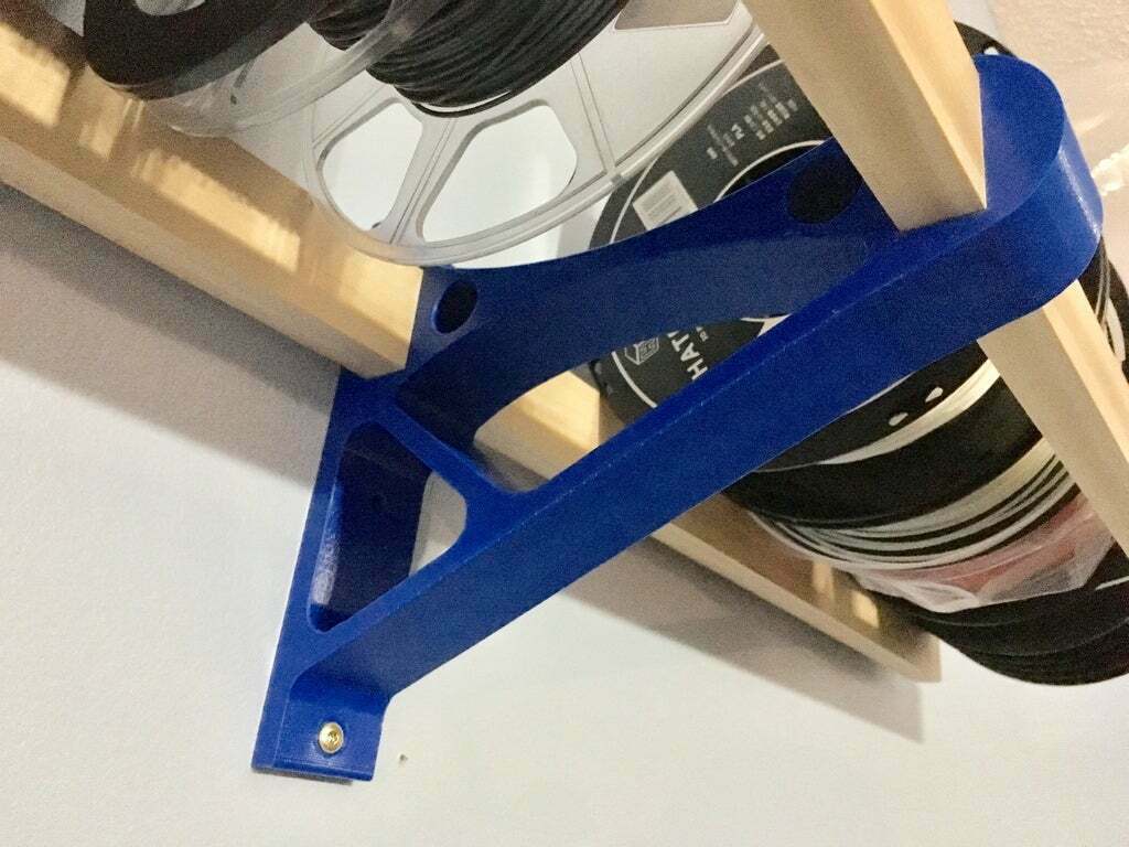 Free STL file Spool Shelf V1 🏠・3D print design to download・Cults