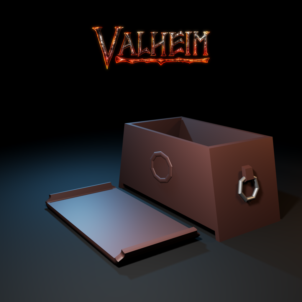 STL file Valheim Chest 👫・3D printable model to download・Cults