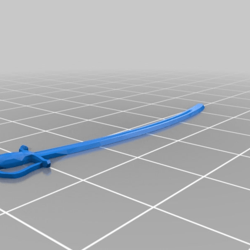Download free STL file Pattern 1796 Cavalry Saber (3.75" scale) • Model ...