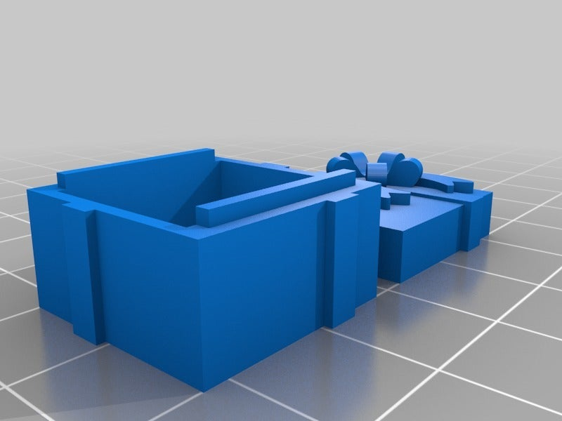 Free STL file Holiday Present Box (1:18 scale)・3D printing idea to ...