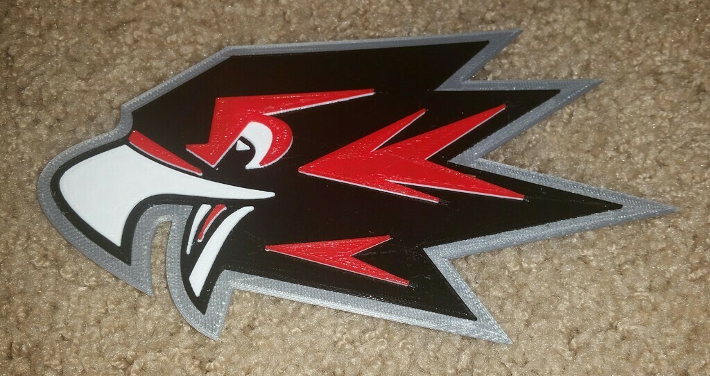 Free 3D file Southridge Skyhawks Mascot・Template to download and 3D ...