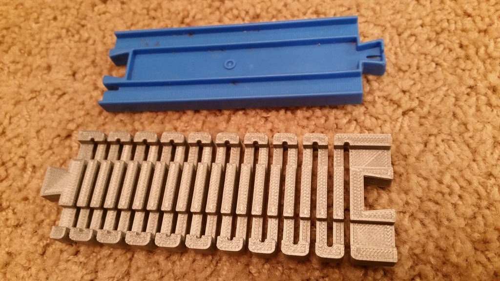 Free 3D file Plarail Flexitrack・3D printing design to download・Cults