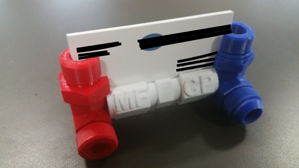 Free 3D file Business Card Holder Hydraulic Adapters・3D printing idea ...