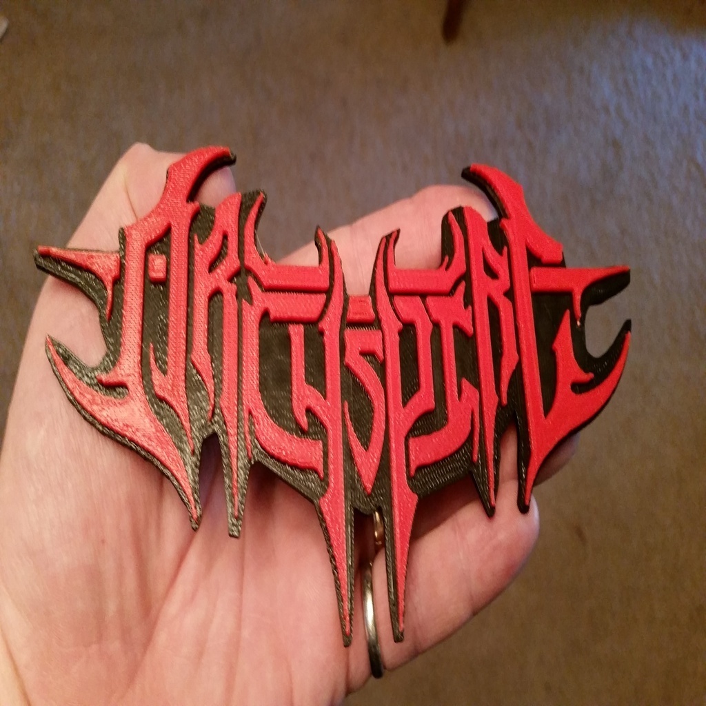 Free 3D file Archspire Band Logo・3D print object to download・Cults