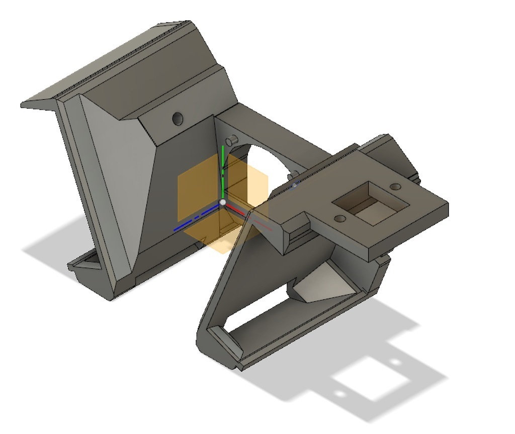 Free 3D file M3D QuadFusion Quad Extruder BL-Touch Fan Shroud Mount Assembly 🧞‍♂️・Object to ...