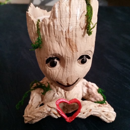 3D print groot hands of heart ・ Cults