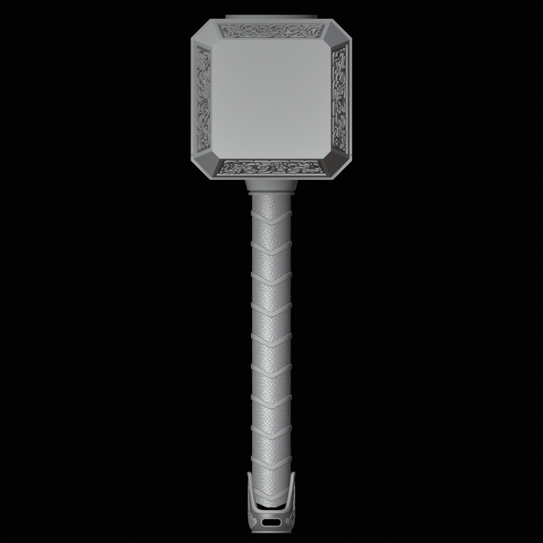 STL file Mjolnir from Avengers: Endgame V2・3D printable model to ...