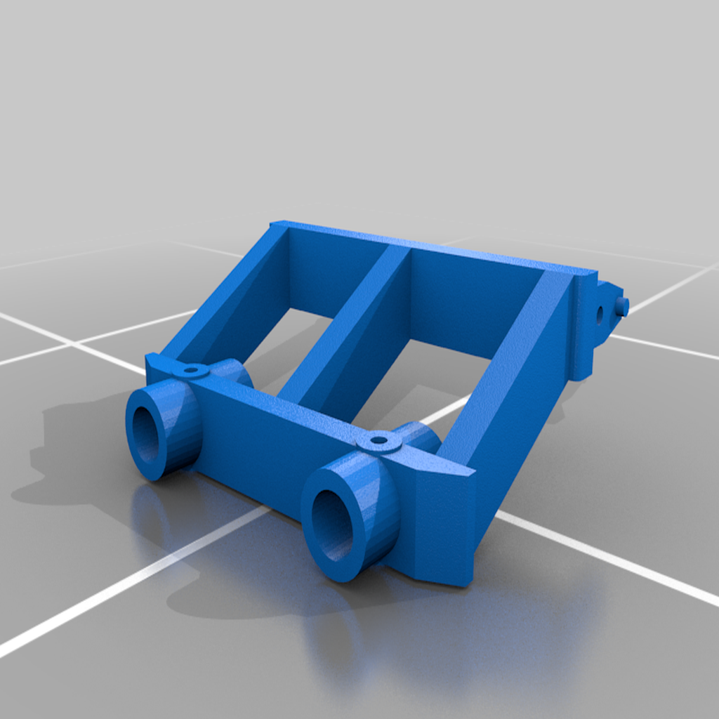 Free 3D file SCX10 Rear Bumper Mount .・3D printing model to download・Cults