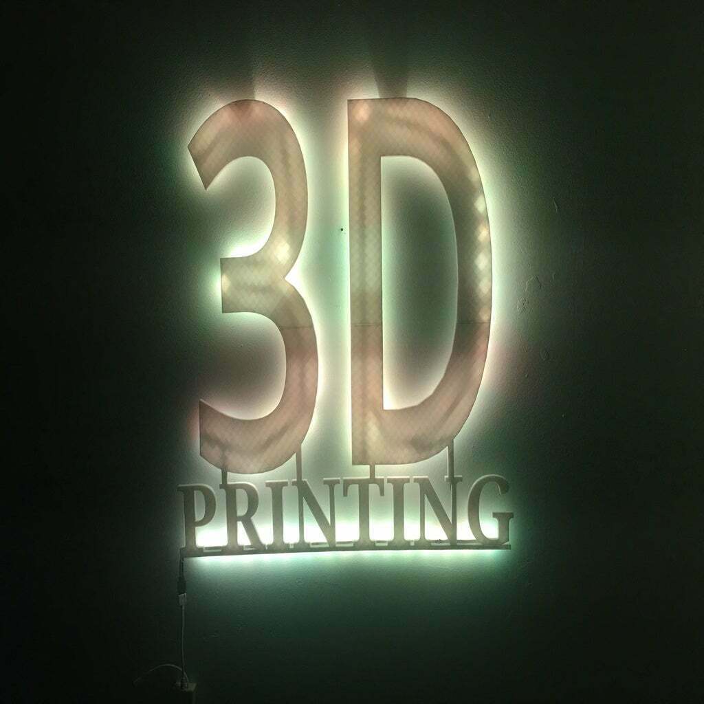 Fichier STL gratuit Panneau LED imprimé en 3D 🆒・Plan pour imprimante 3D ...