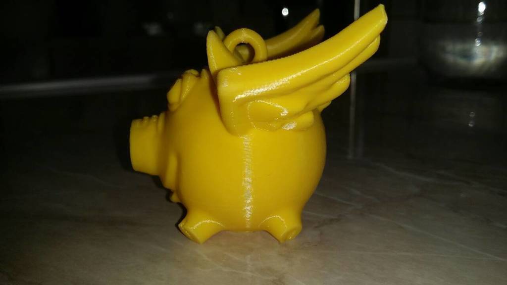 Free STL file Flying pig・3D printing idea to download・Cults