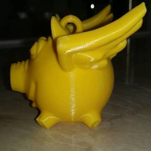 Download free STL files Flying pig ・ Cults