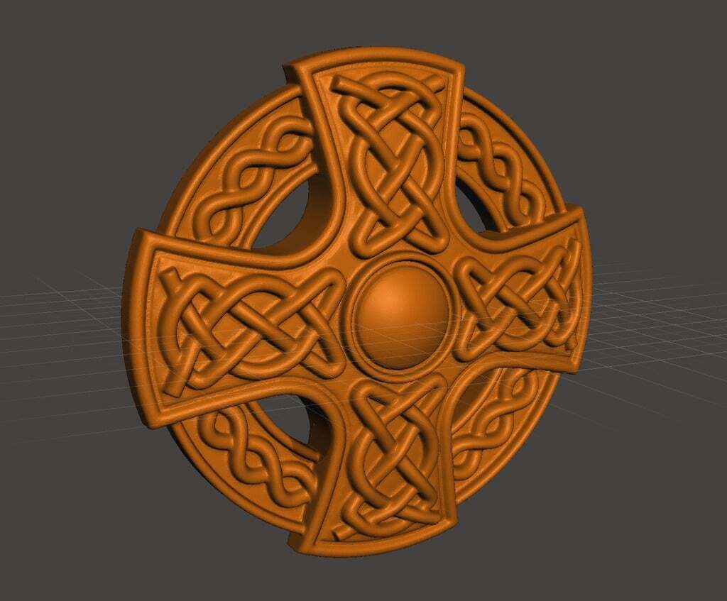 Free STL file Celtic cross ・3D print design to download・Cults
