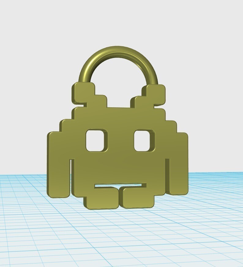 Download free STL file Game logo keychain • Object to 3D print ・ Cults