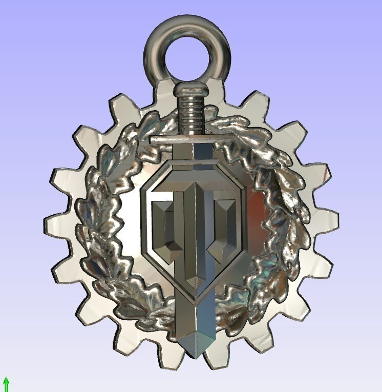 Free STL file WOT logo keychain 🗝️・3D printer model to download・Cults