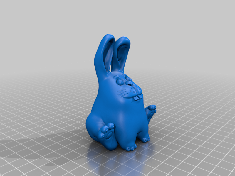 Free 3D file rabbit・3D printer design to download・Cults