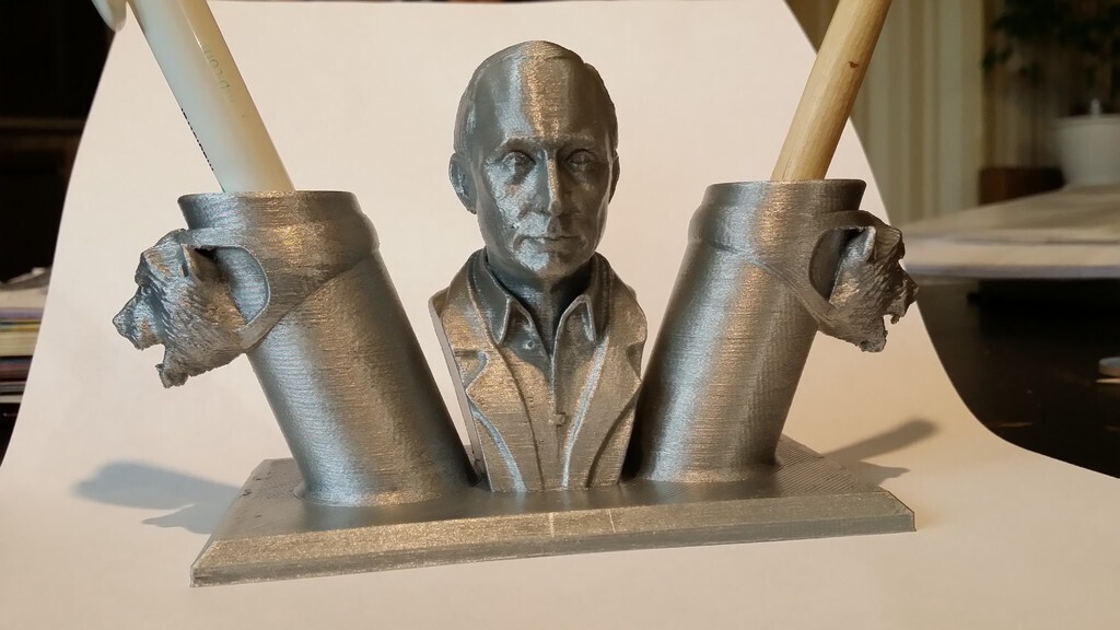 Free STL file Putin pen holder・3D printing model to download・Cults