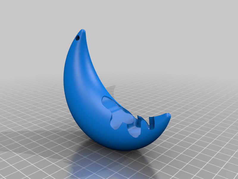 Free 3D file cat on the moon・3D printer model to download・Cults