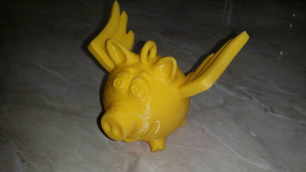 Free STL file Flying pig・3D printing idea to download・Cults