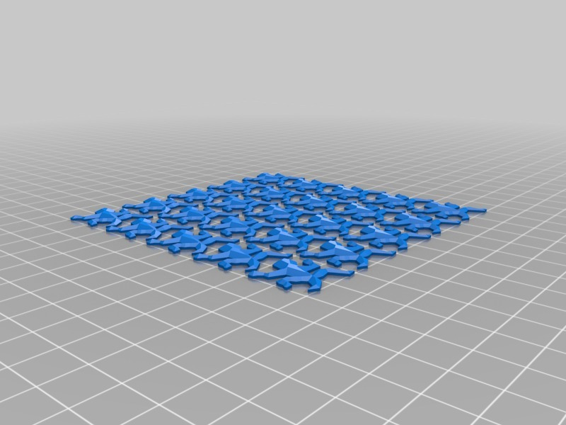 Free 3D file Escher Lizard 5x5 20mm・3D printable model to download・Cults
