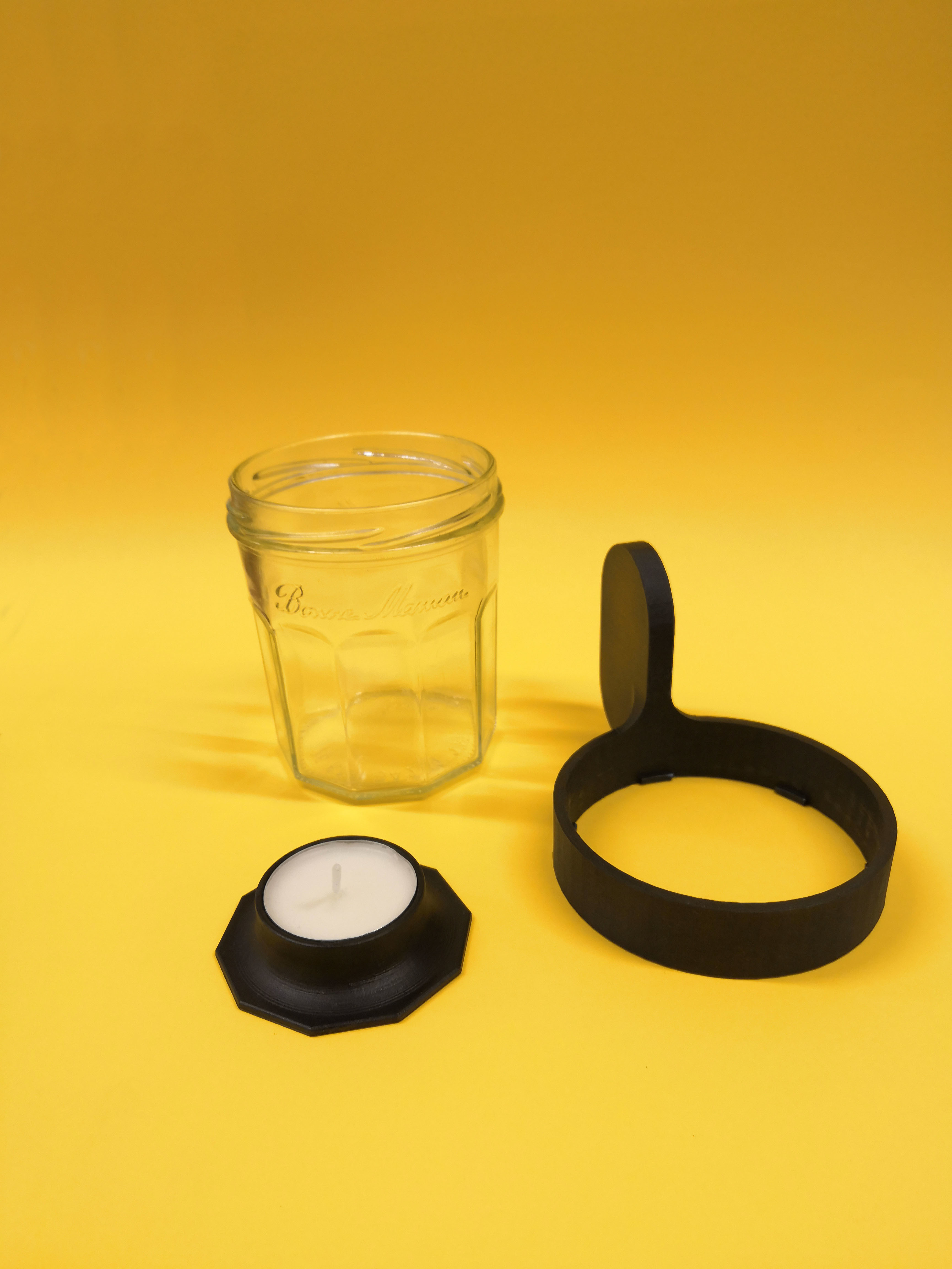 Free STL file Candelabra, Candle lamp・Template to download and 3D print ...