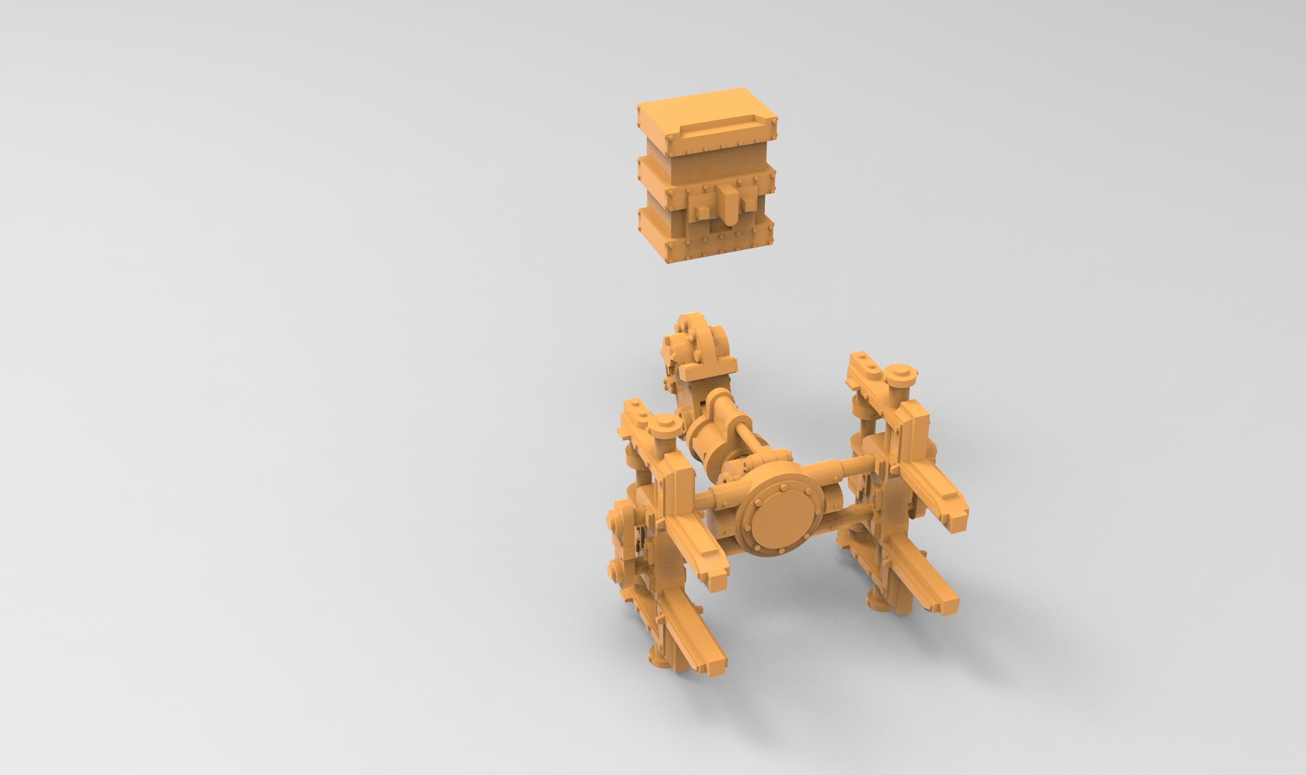3D file Conversion Kit Sentinel Power Lifter ⚔・3D printable design to ...