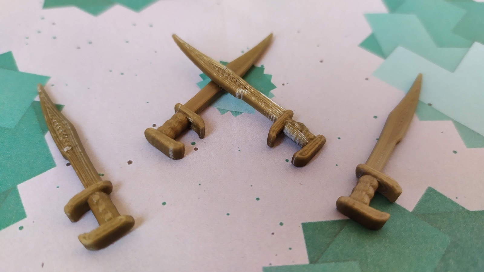 STL file Scimitar Saber Sword - Playmobil Compatible・3D printable model ...