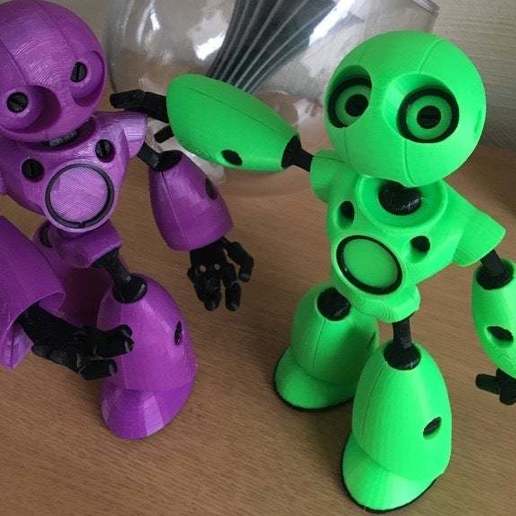 Download free STL file robot • 3D print template ・ Cults