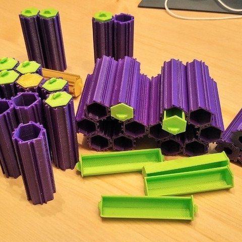 Download free 3D printer designs Tiny Hive - storage system for small ...