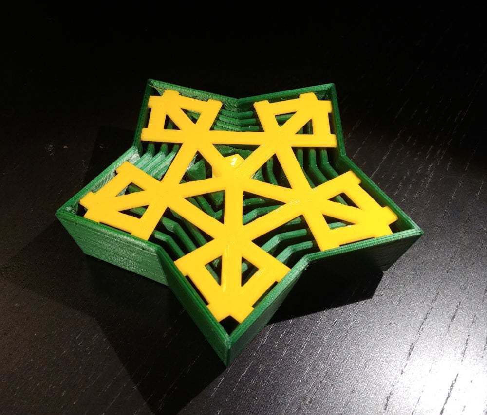 Free STL file Instant Christmas - Collapsible Christmas Tree・3D print ...