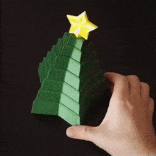 Free STL file Instant Christmas - collapsible Christmas tree 🎄・3D print ...