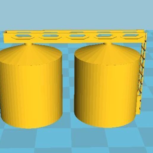 Download free STL file Silos • 3D printing model ・ Cults