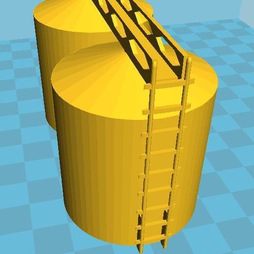 Download free STL file Silos • 3D printing model ・ Cults