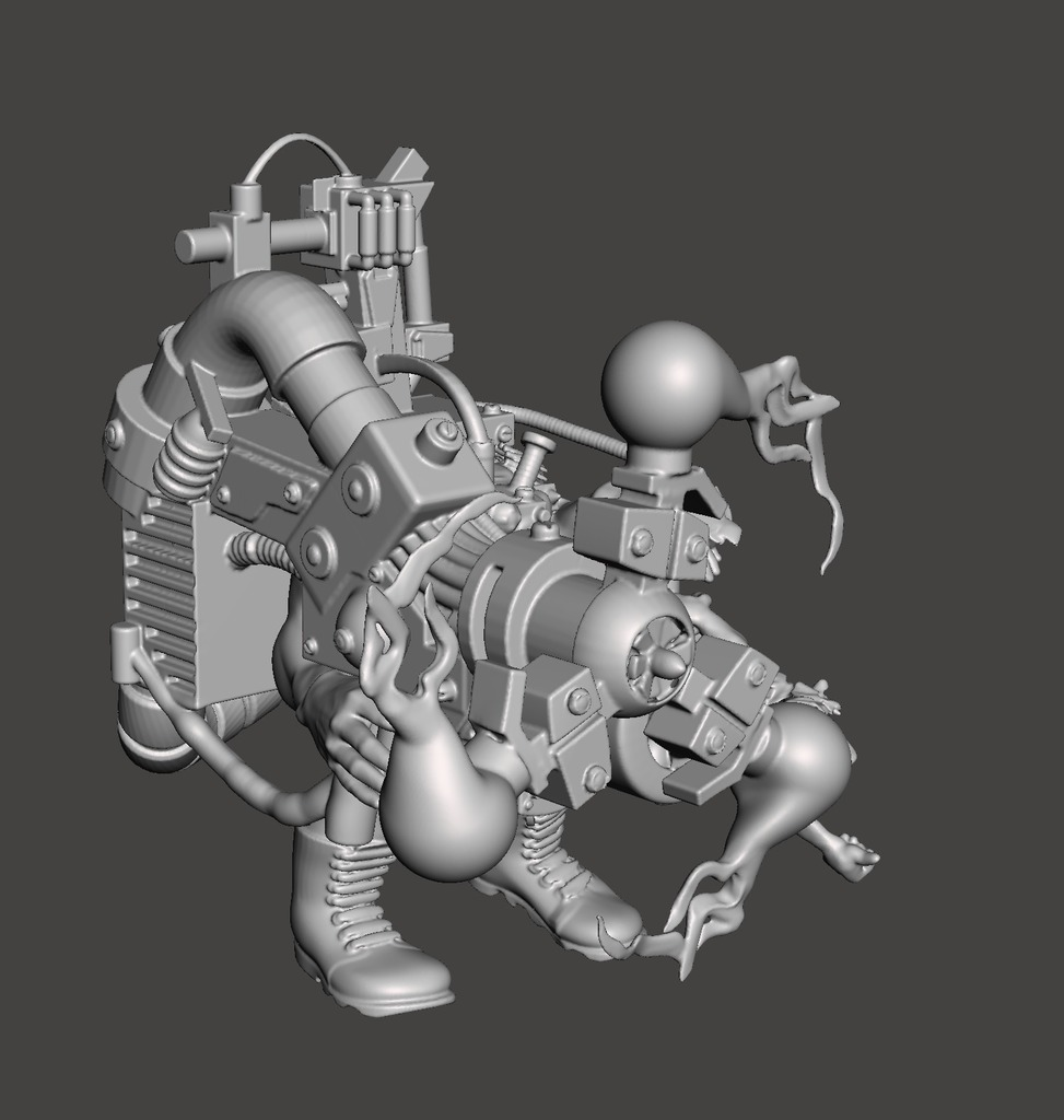 Free 3D file Mechanical Ork Shocker Weapon Flash Git・3D print model to ...