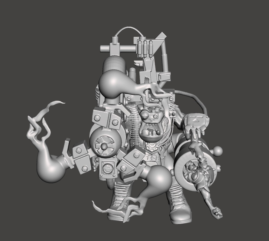Free 3D file Mechanical Ork Shocker Weapon Flash Git・3D print model to ...