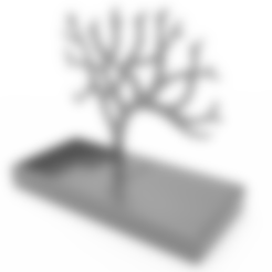Download free STL file Tree Necklace Hanger • 3D printer template ・ Cults