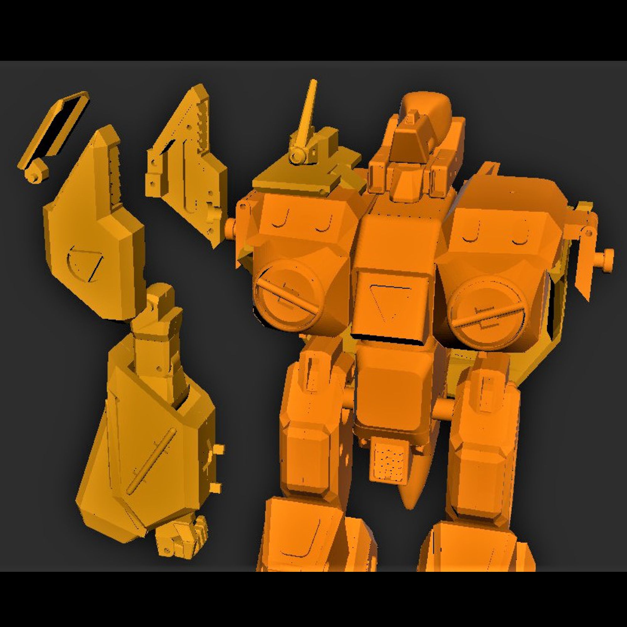 3D file Legioss - Robotech Alpha - MaxLab Version 🇯🇵・3D printer model ...