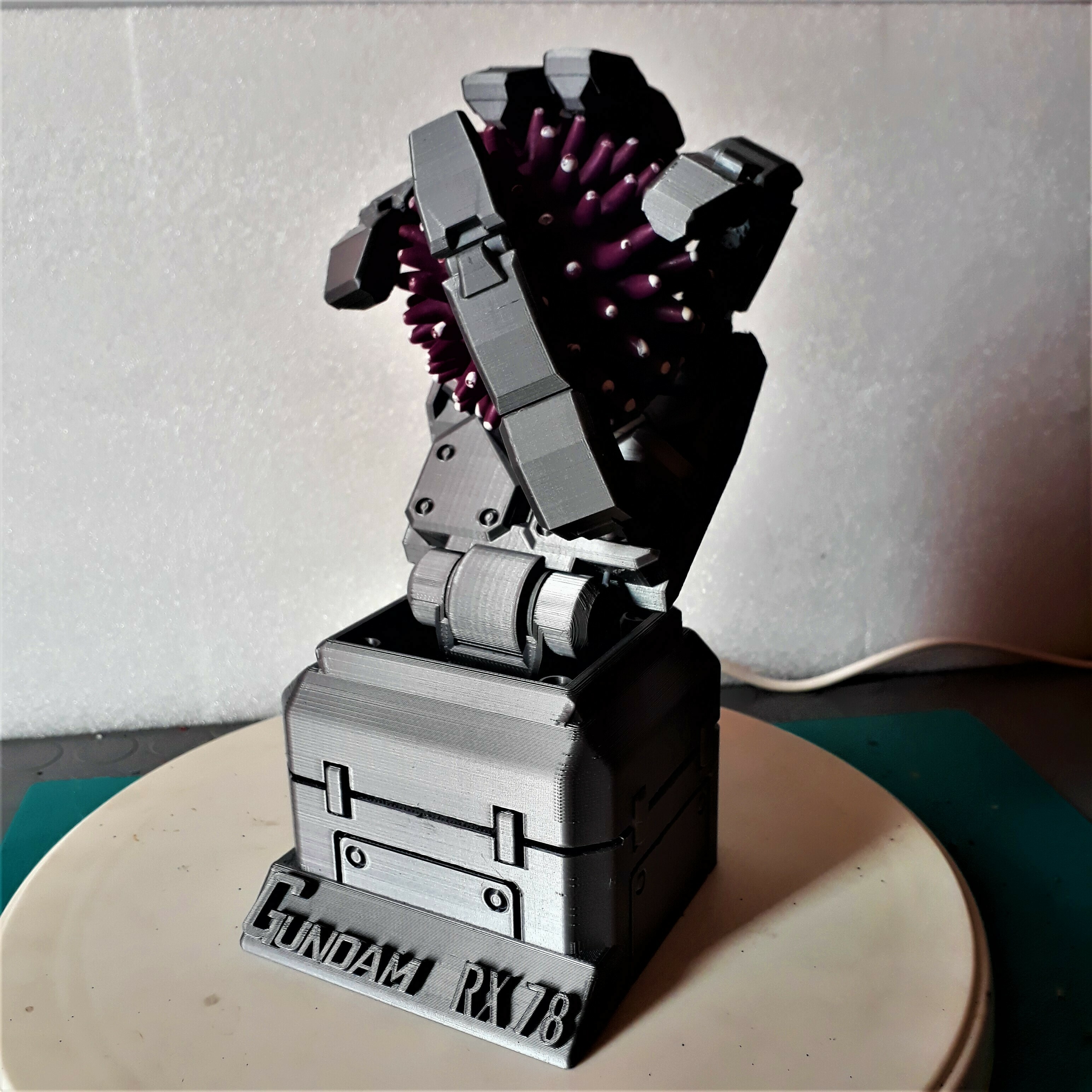 3D file Gundam RX78 Perfect Hand 🤖・3D printing model to download・Cults