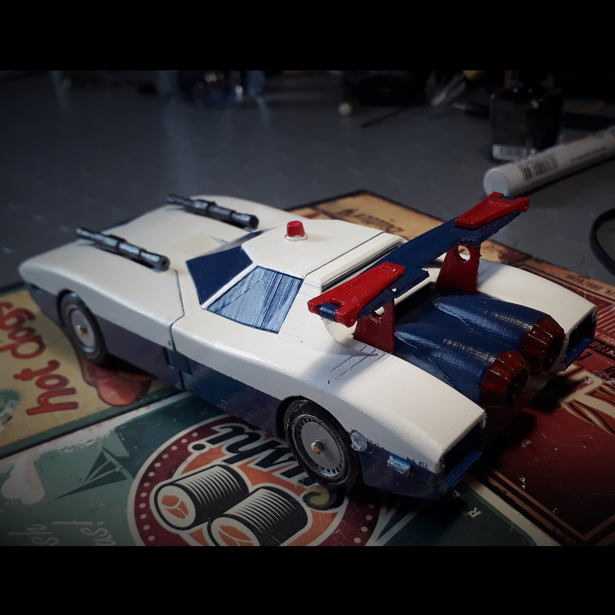 3D file Daitarn 3 - Mach Patrol - MaxLab Version 🎨・3D print design to ...