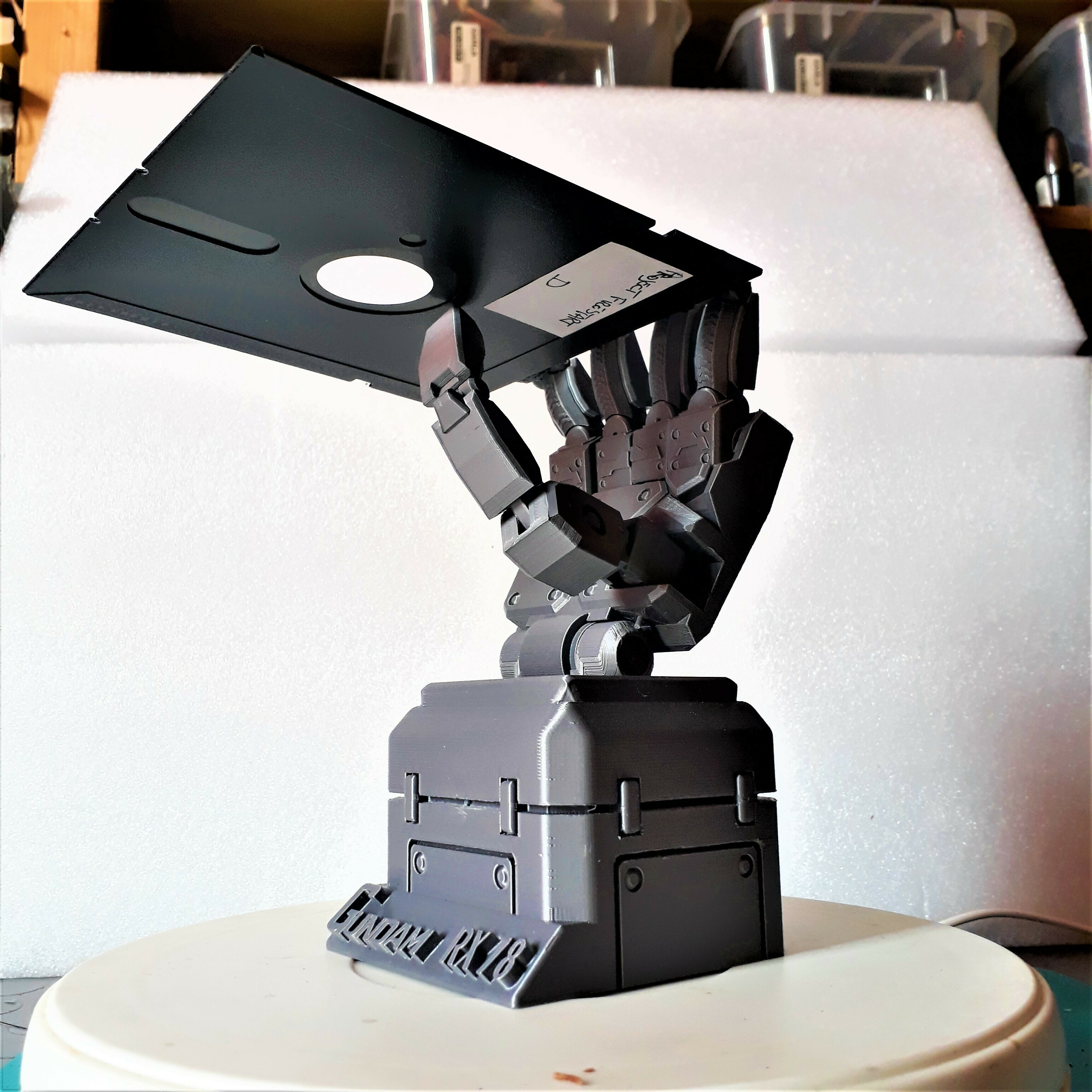 3D file Gundam RX78 Perfect Hand 🤖・3D printing model to download・Cults