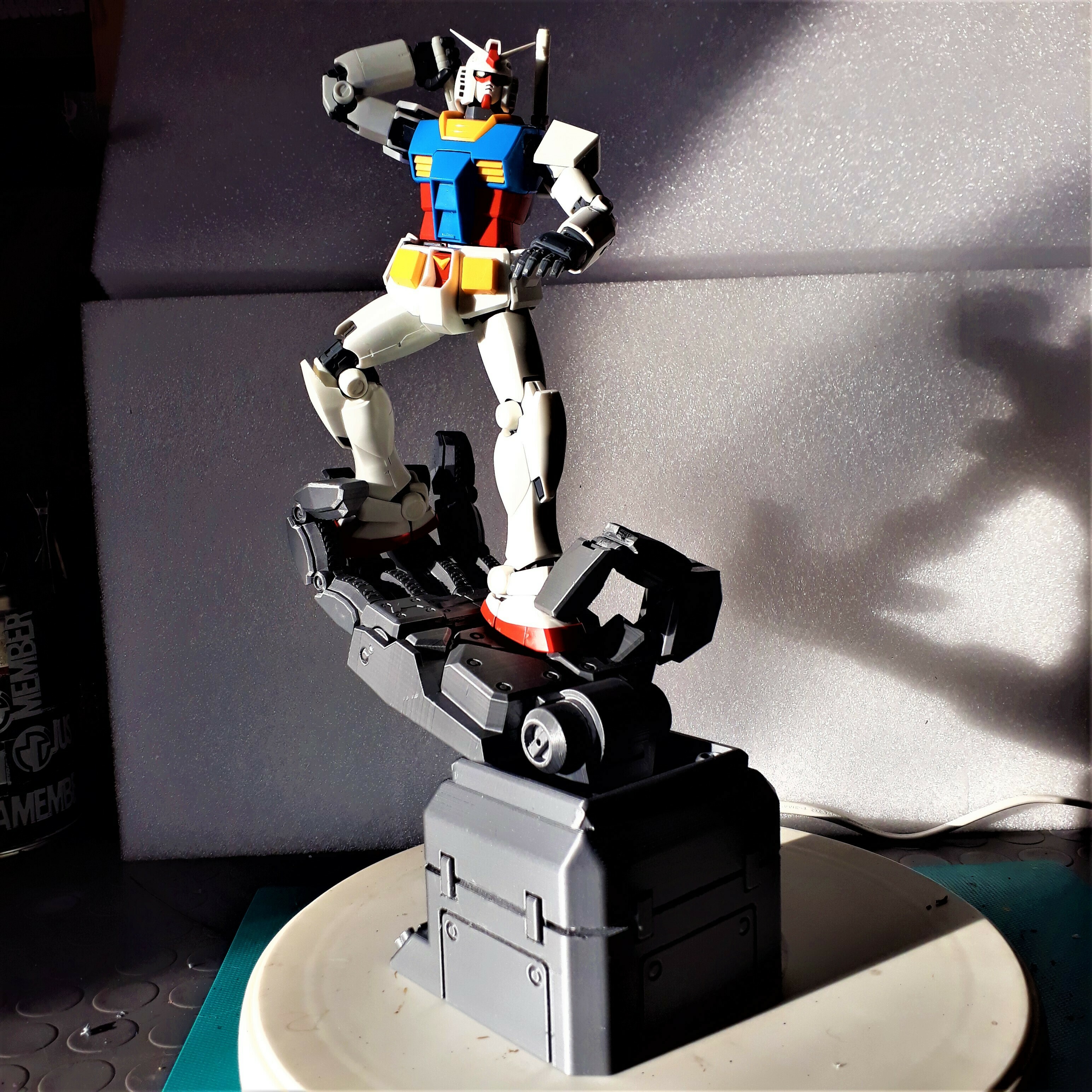 3D file Gundam RX78 Perfect Hand 🤖・3D printing model to download・Cults