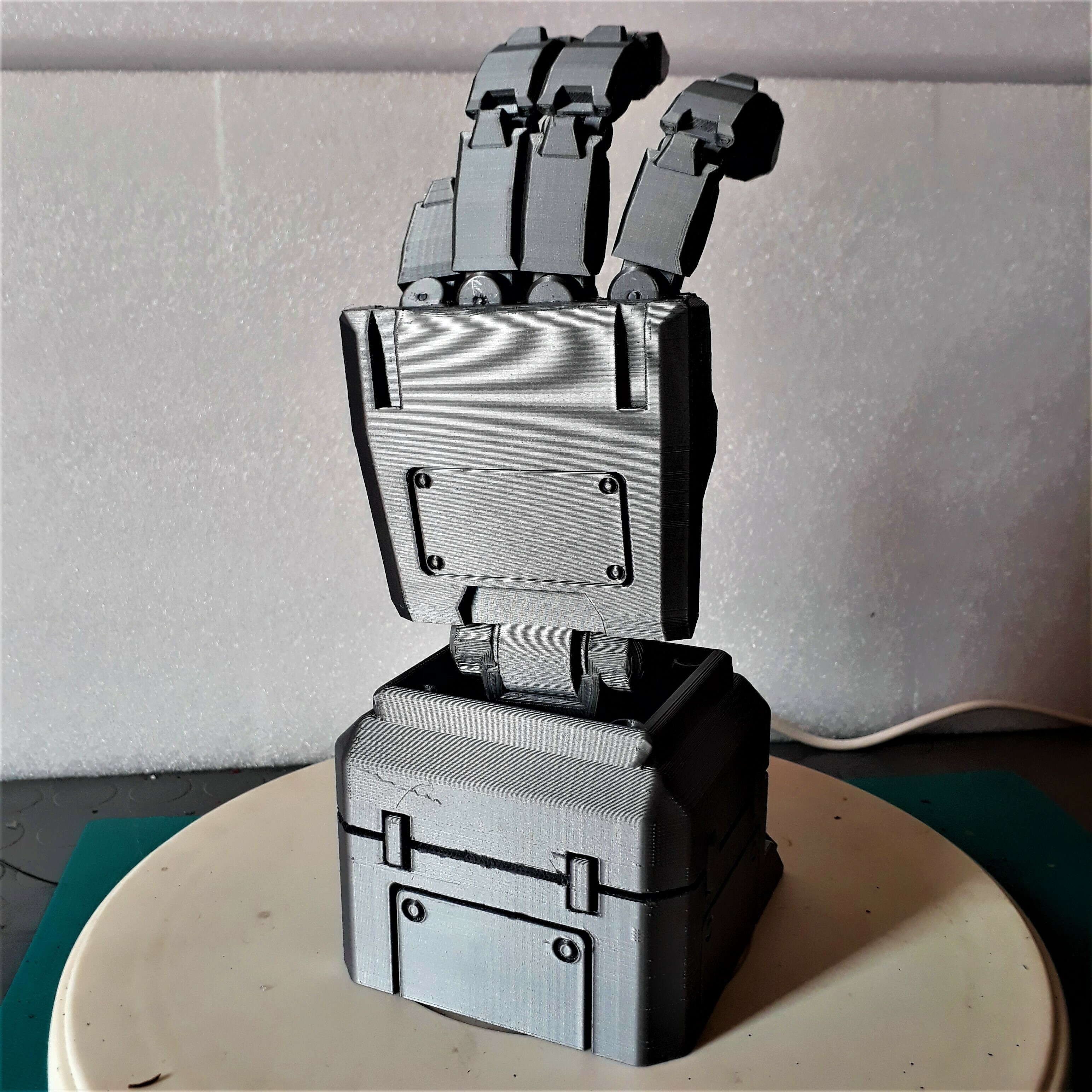3D file Gundam RX78 Perfect Hand 🤖・3D printing model to download・Cults