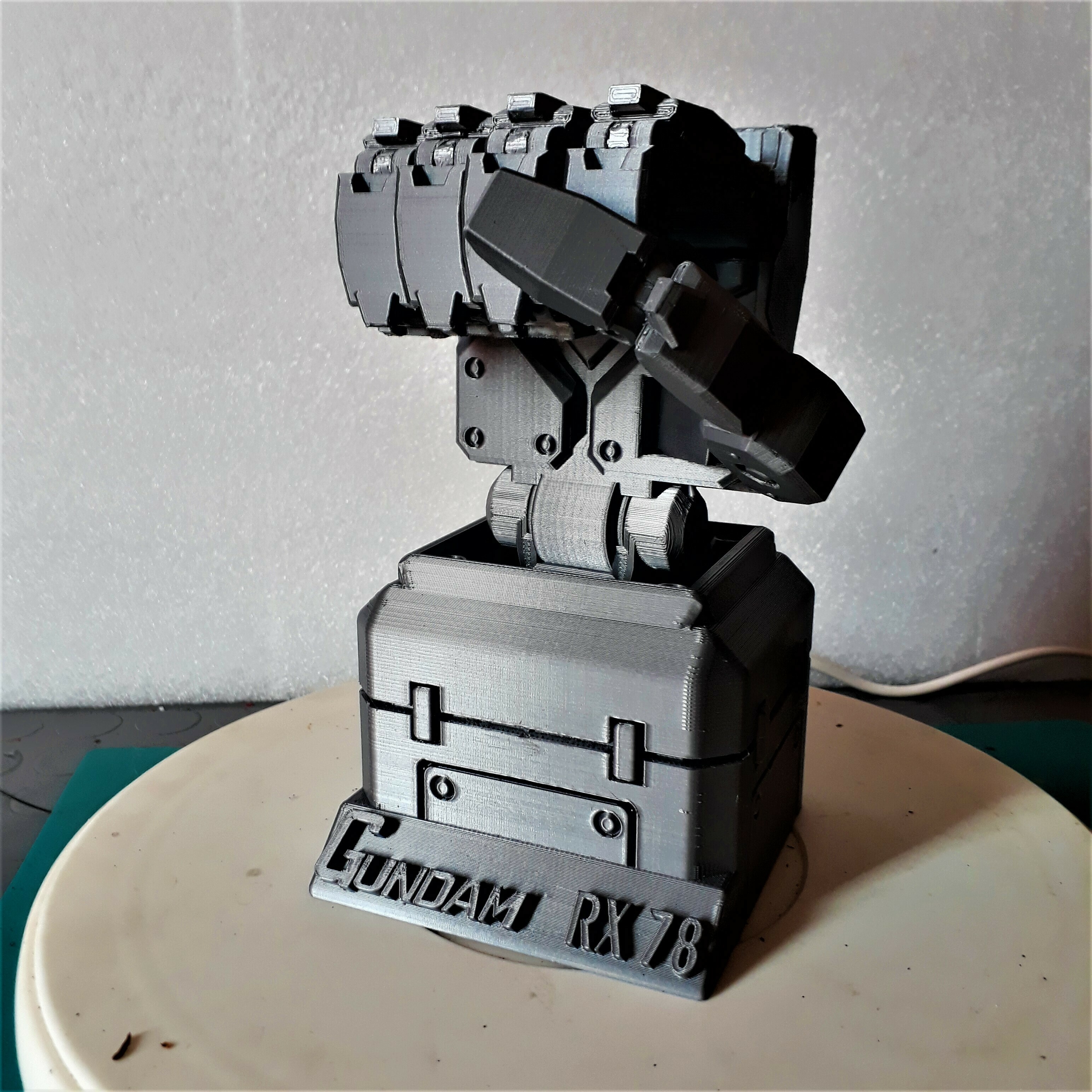 3D file Gundam RX78 Perfect Hand 🤖・3D printing model to download・Cults