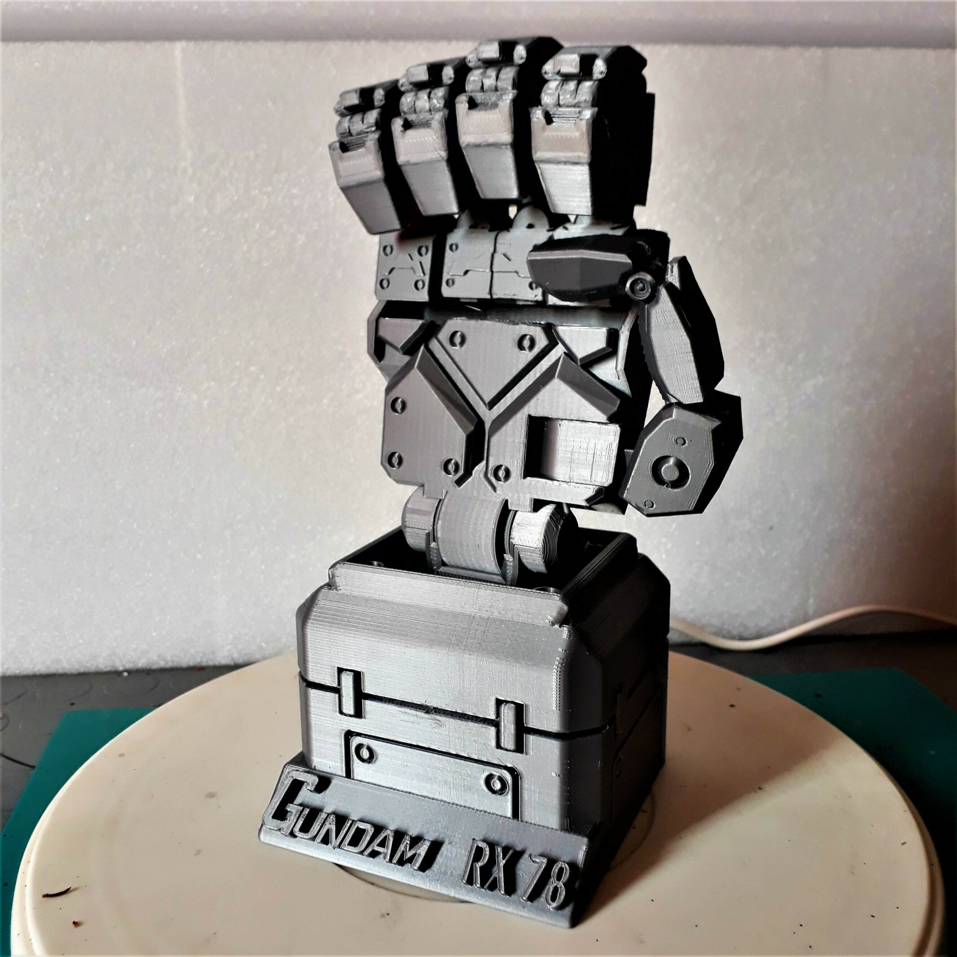 3D file Gundam RX78 Perfect Hand 🤖・3D printing model to download・Cults