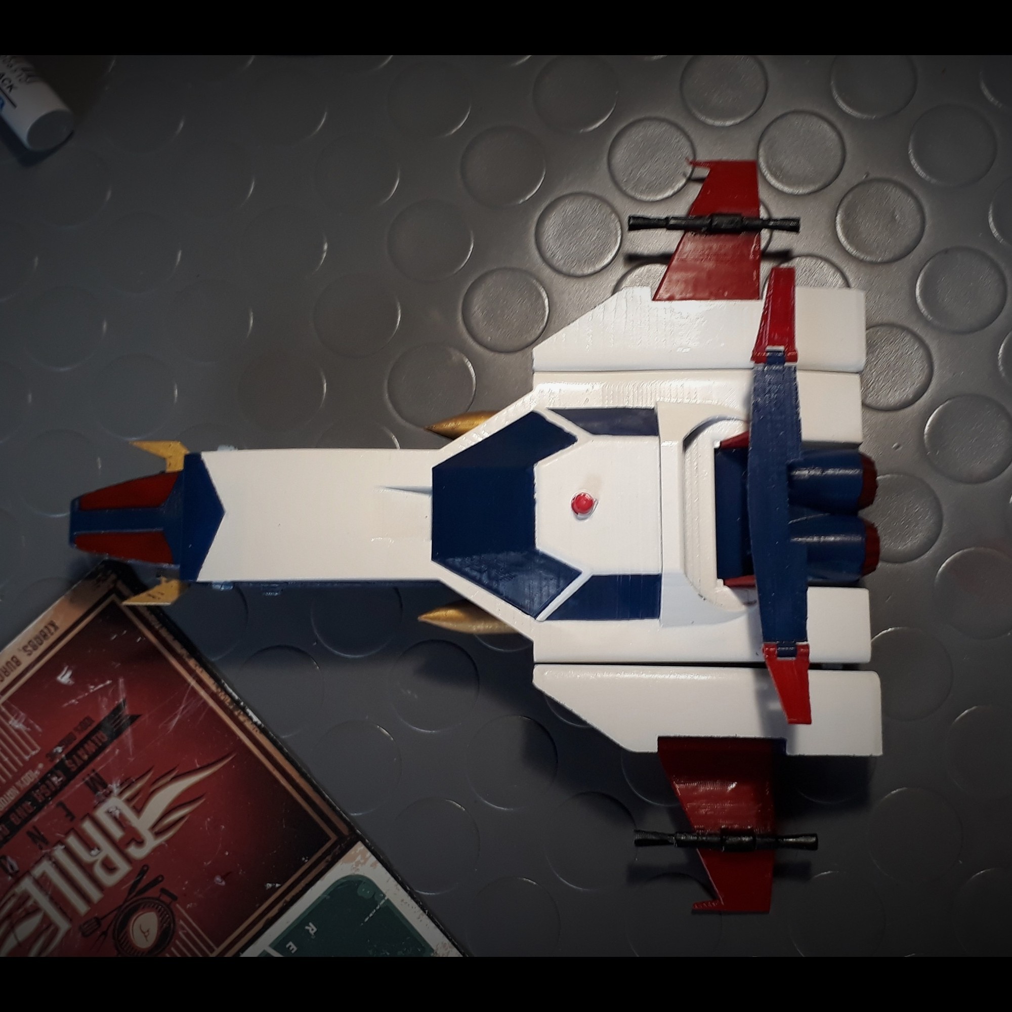 3D file Daitarn 3 - Mach Patrol - MaxLab Version 🎨・3D print design to ...